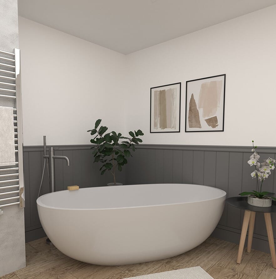 Madingley White Primed Wall Panelling Pack At Express Doors Direct