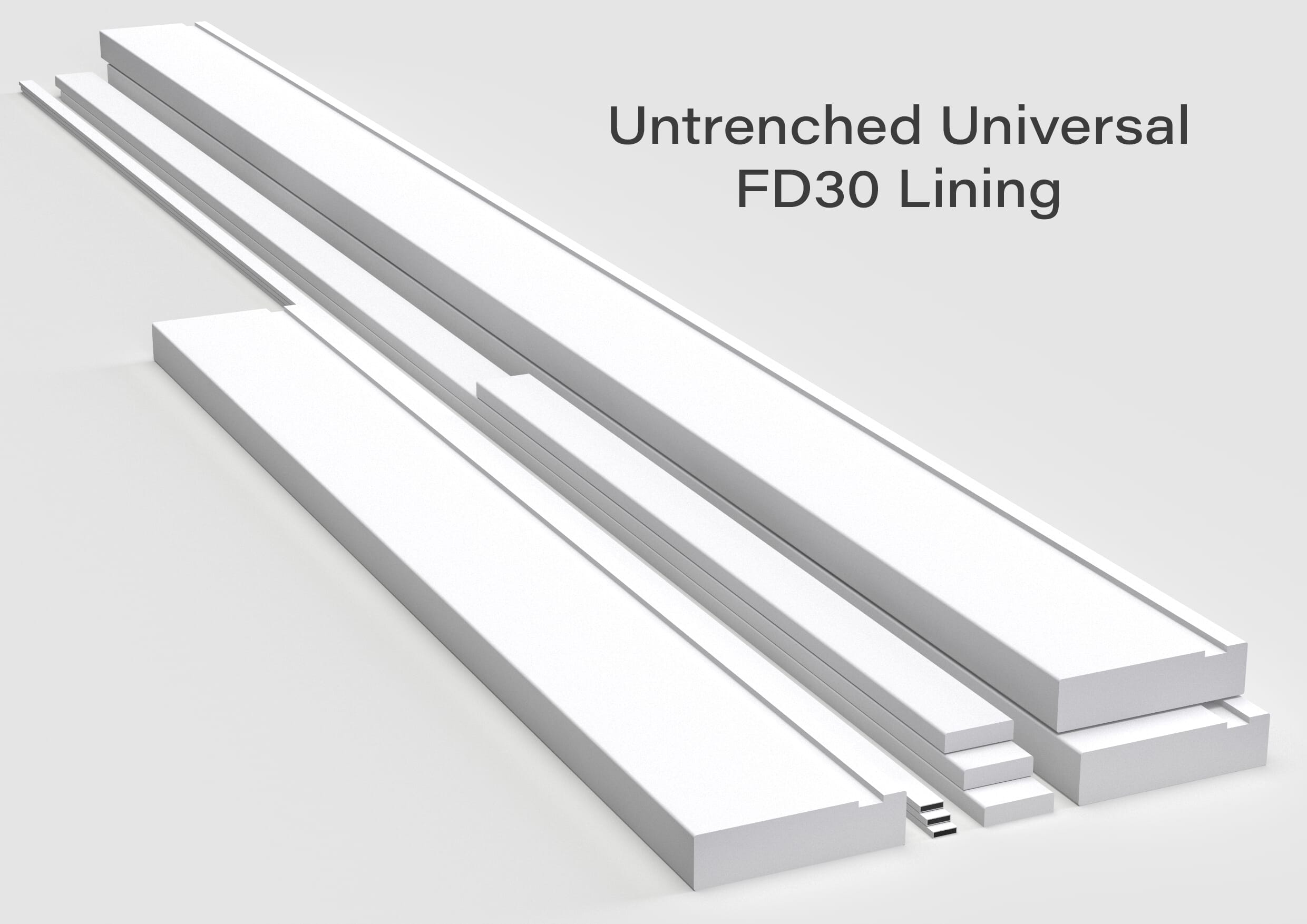 145x32mm - Untrenched Door Lining To Suit Any FD30 Fire Door at Vibrant ...