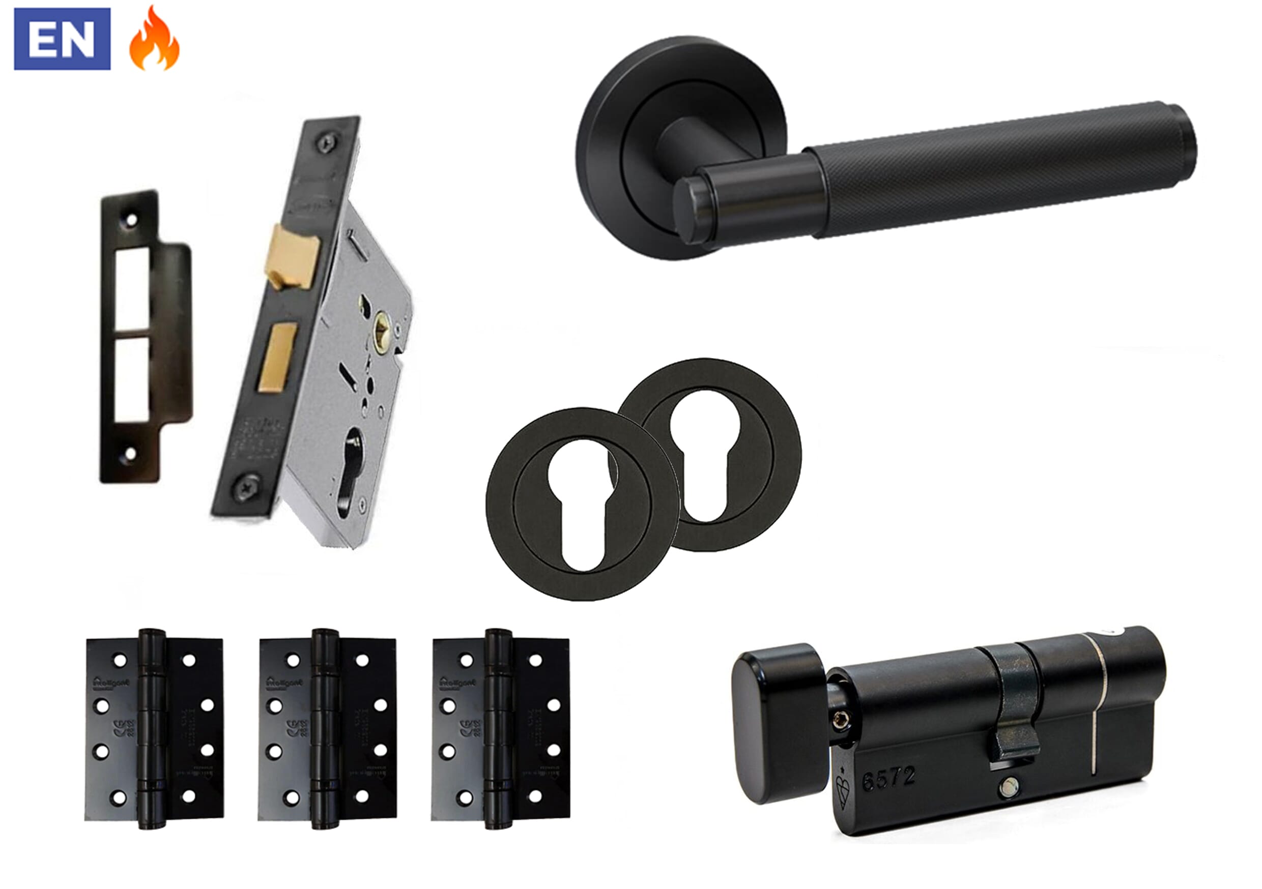 FD30 Fire Door Sash Lock Pack at Vibrant Doors