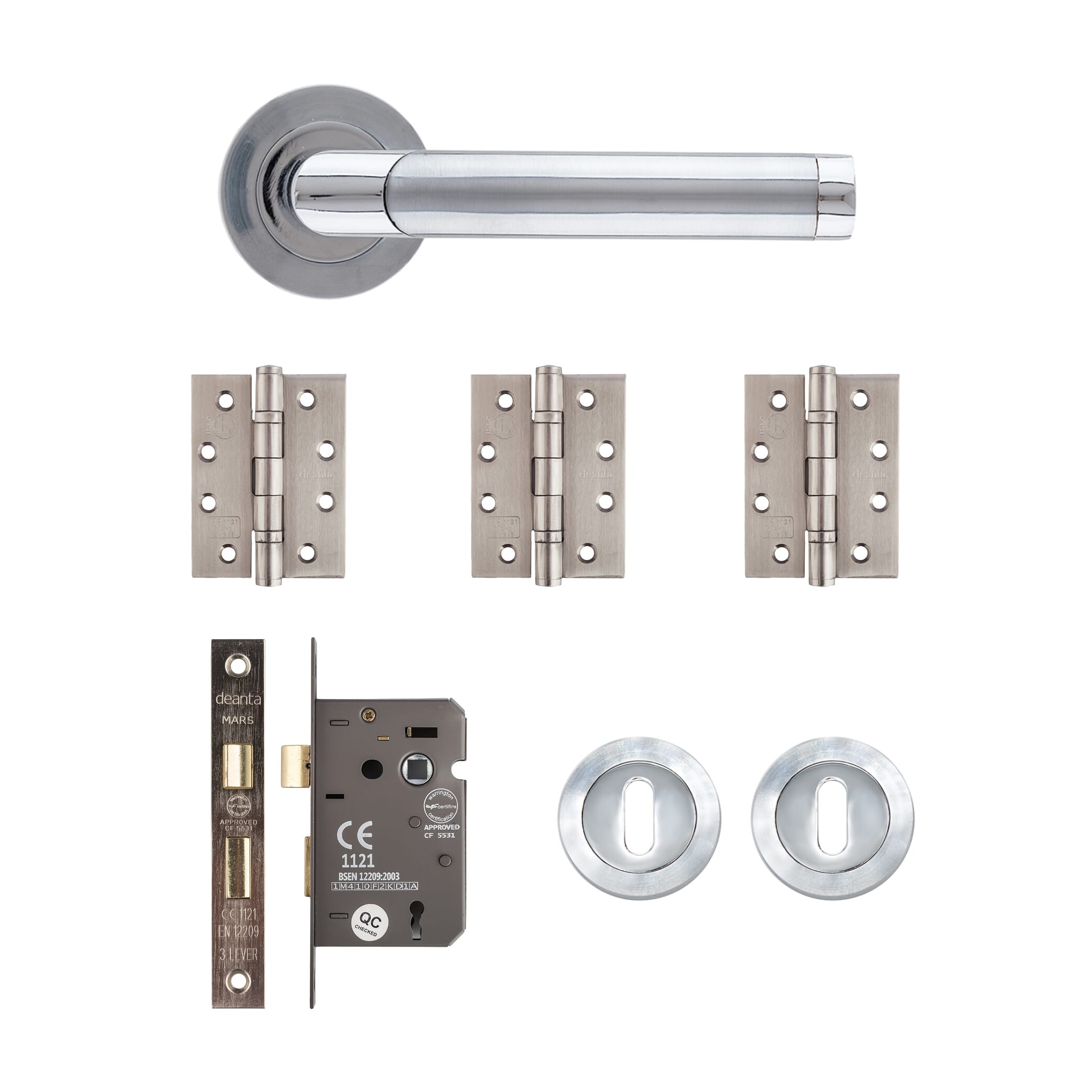 Augustus Dual Finish Handle Pack at Vivid Doors