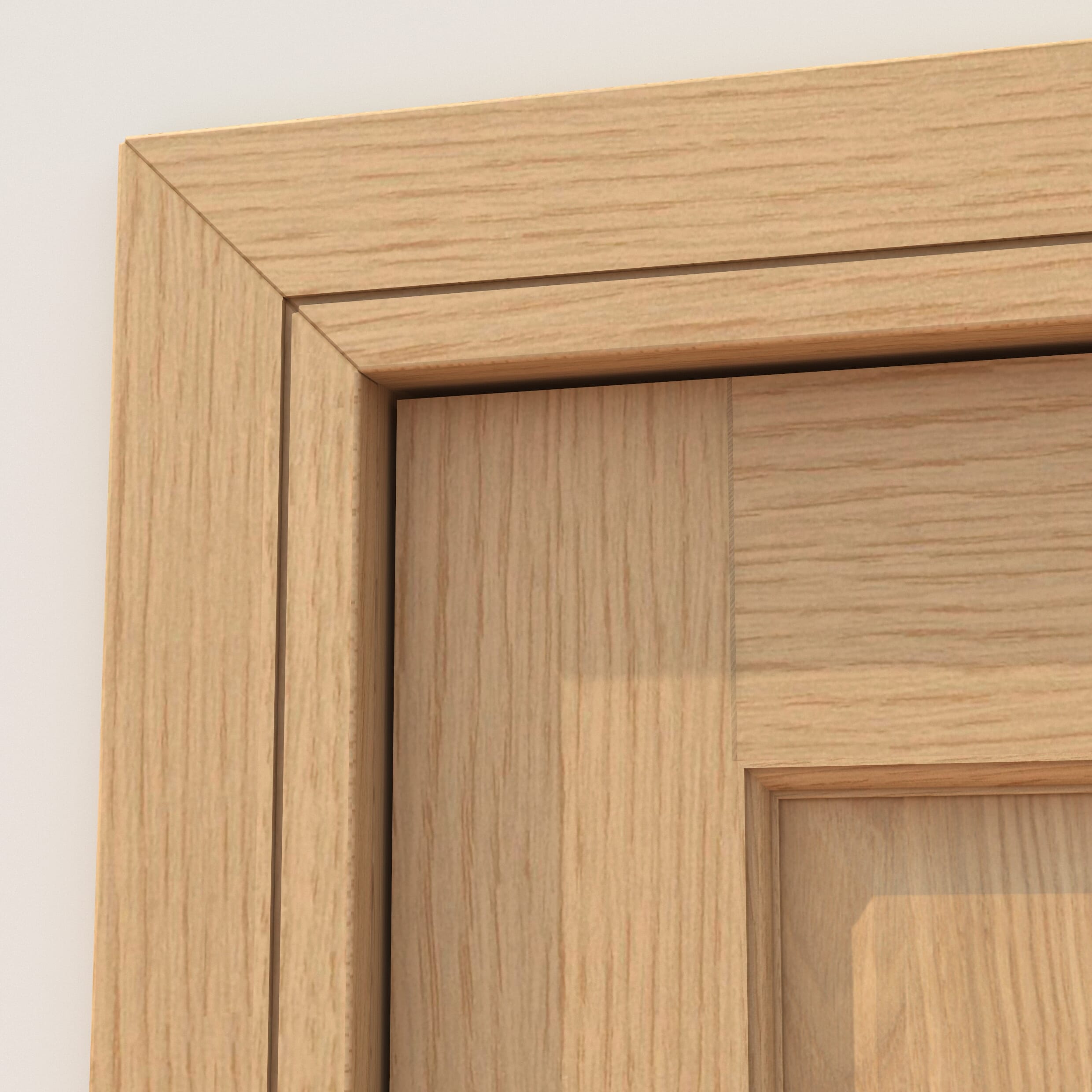Oak Grooved Architrave Pack at Vivid Doors