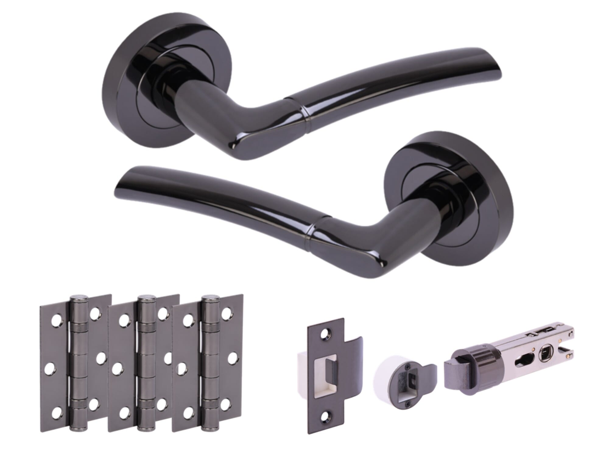 Morley Black Nickel Bullet Handle Pack At Climadoor