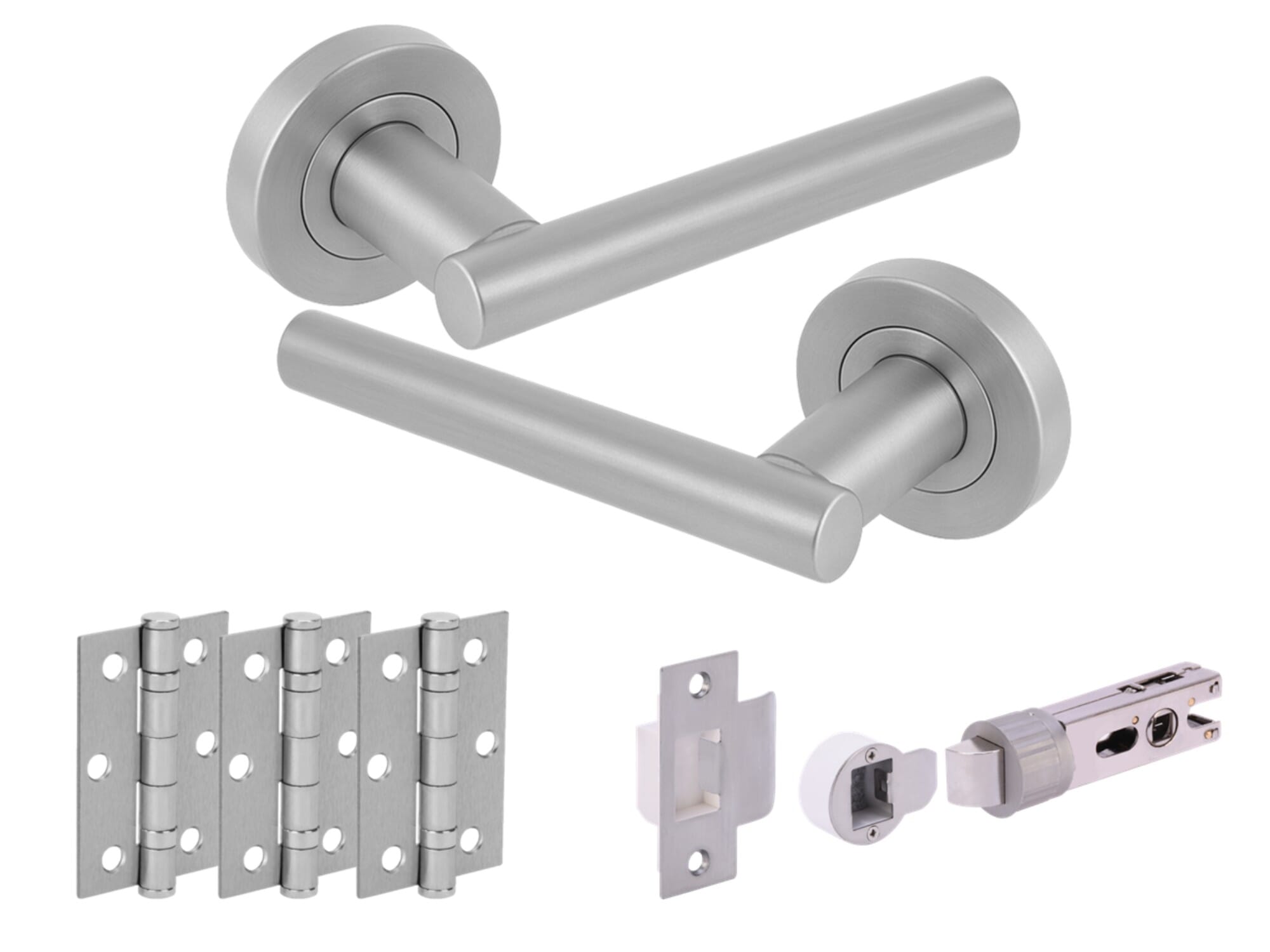 Solus Satin Chrome Bullet Handle Pack At Climadoor