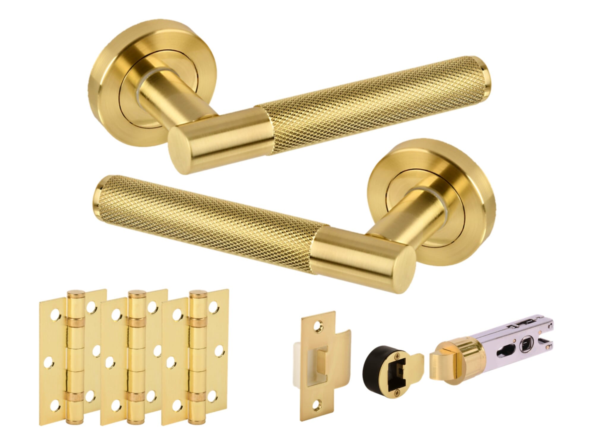 Morley Satin Brass Bullet Handle Pack At Express Doors Direct