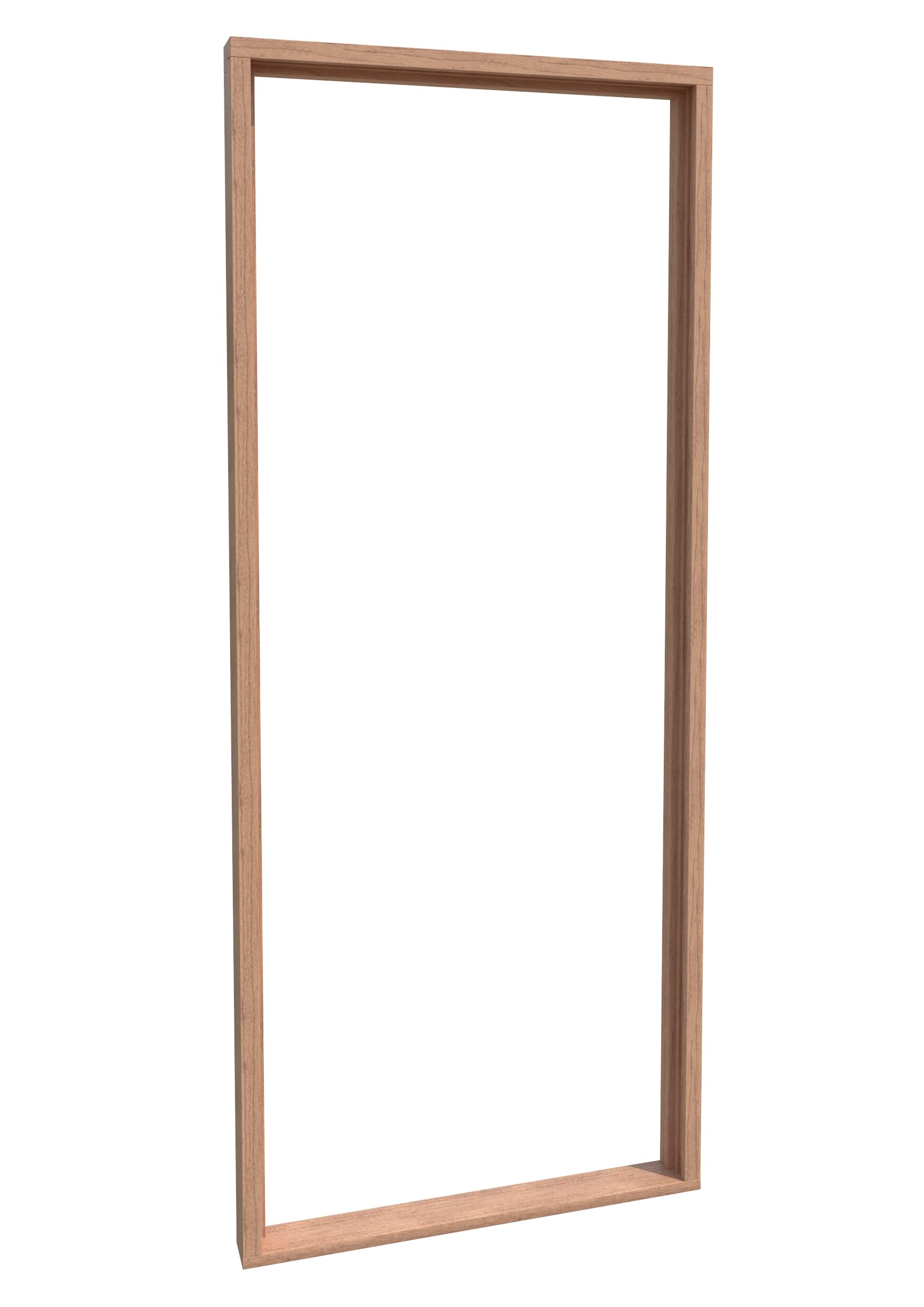 Hardwood Integral Garage Personnel Fire Door Frame at Doors & More
