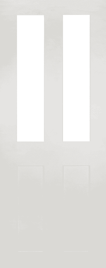 Eton Clear Glazed White Internal Door Set at Vivid Doors