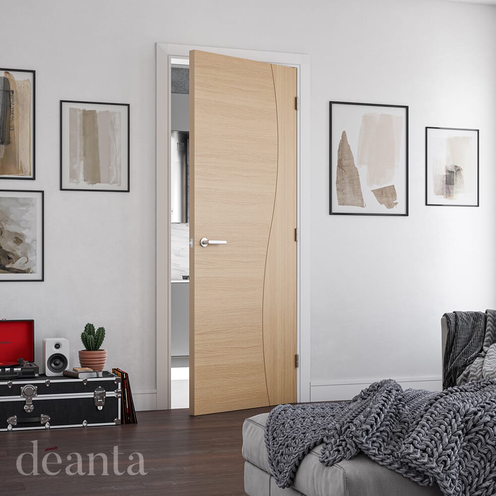 Cadiz Oak Prefinished Internal Door Set at Express Doors Direct