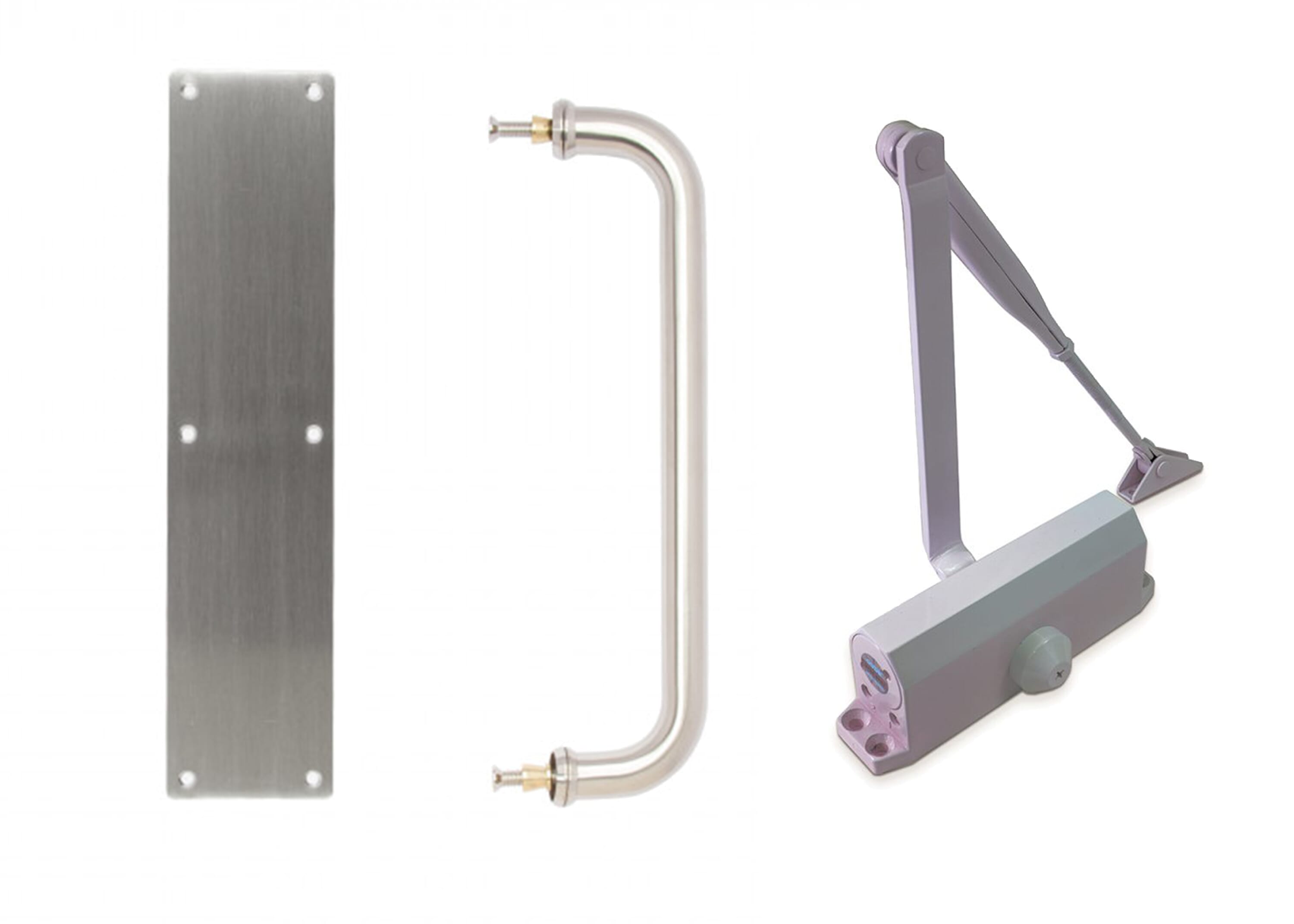 Architectural Paint Grade White 12 Clear Glazed FD30 Fire Door Set at ...