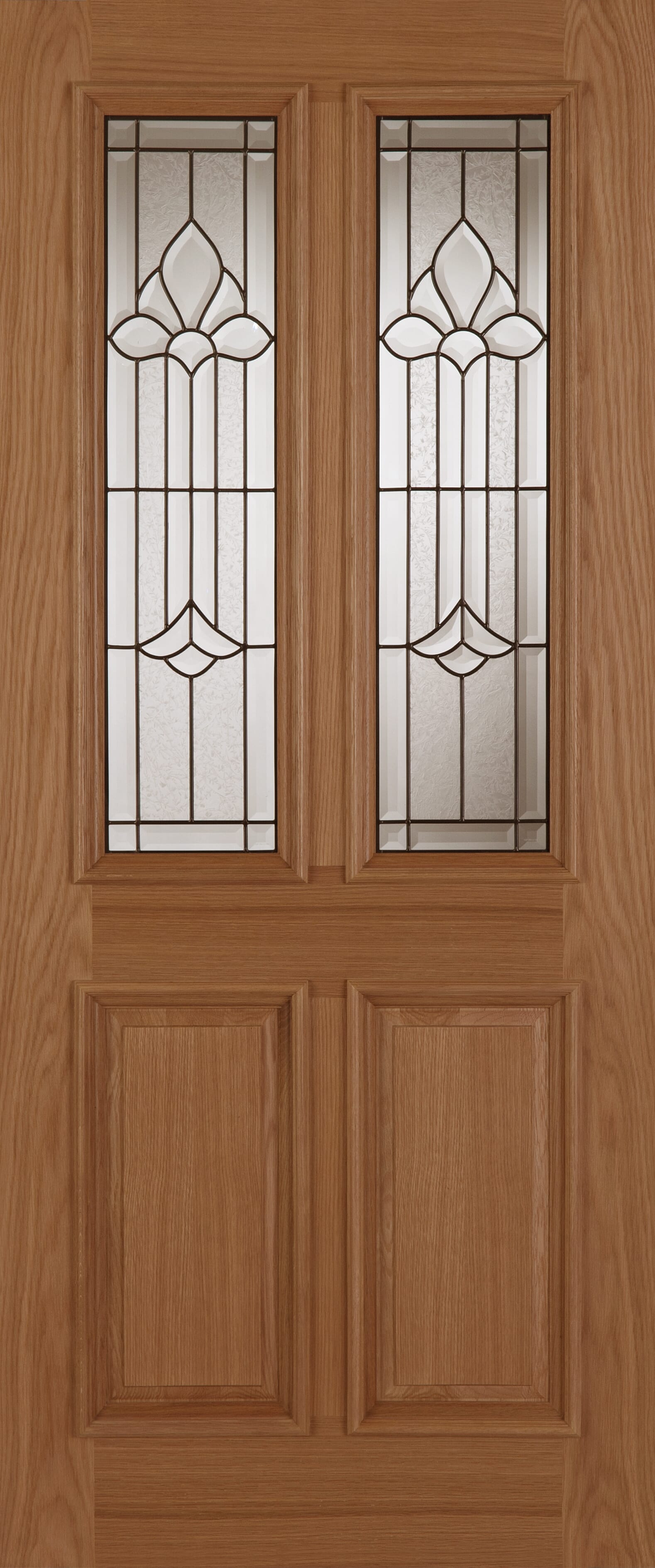 762x1981x44mm (30") Derby Oak RM1S Chameleon Glass External Doors at ...