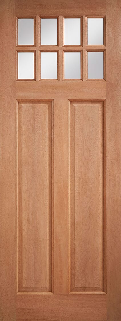 813x2032x44mm (32") Chigwell Hardwood M&T Double Glazed Clear Glass ...
