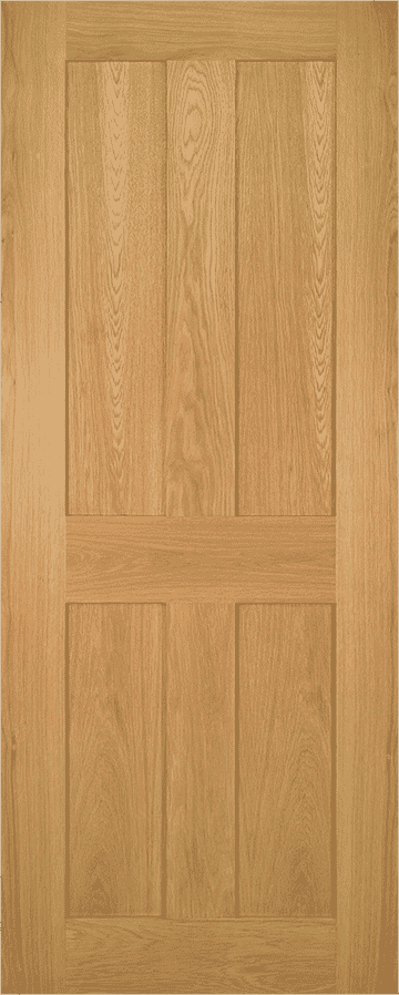 Eton 4 Flat Panel Fire Door at Vivid Doors