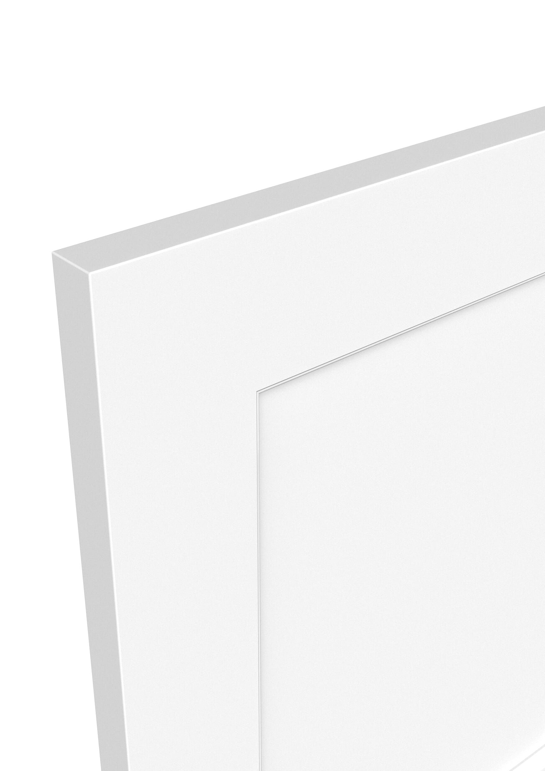 White Primed 3 Panel Fire Door At Green And Taylor