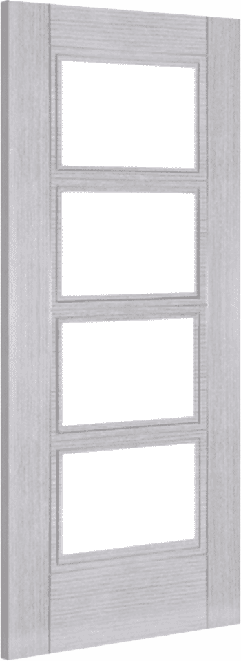 838x1981x44mm (33") Montreal Light Grey Ash Glazed - Pre-Finished Fire ...