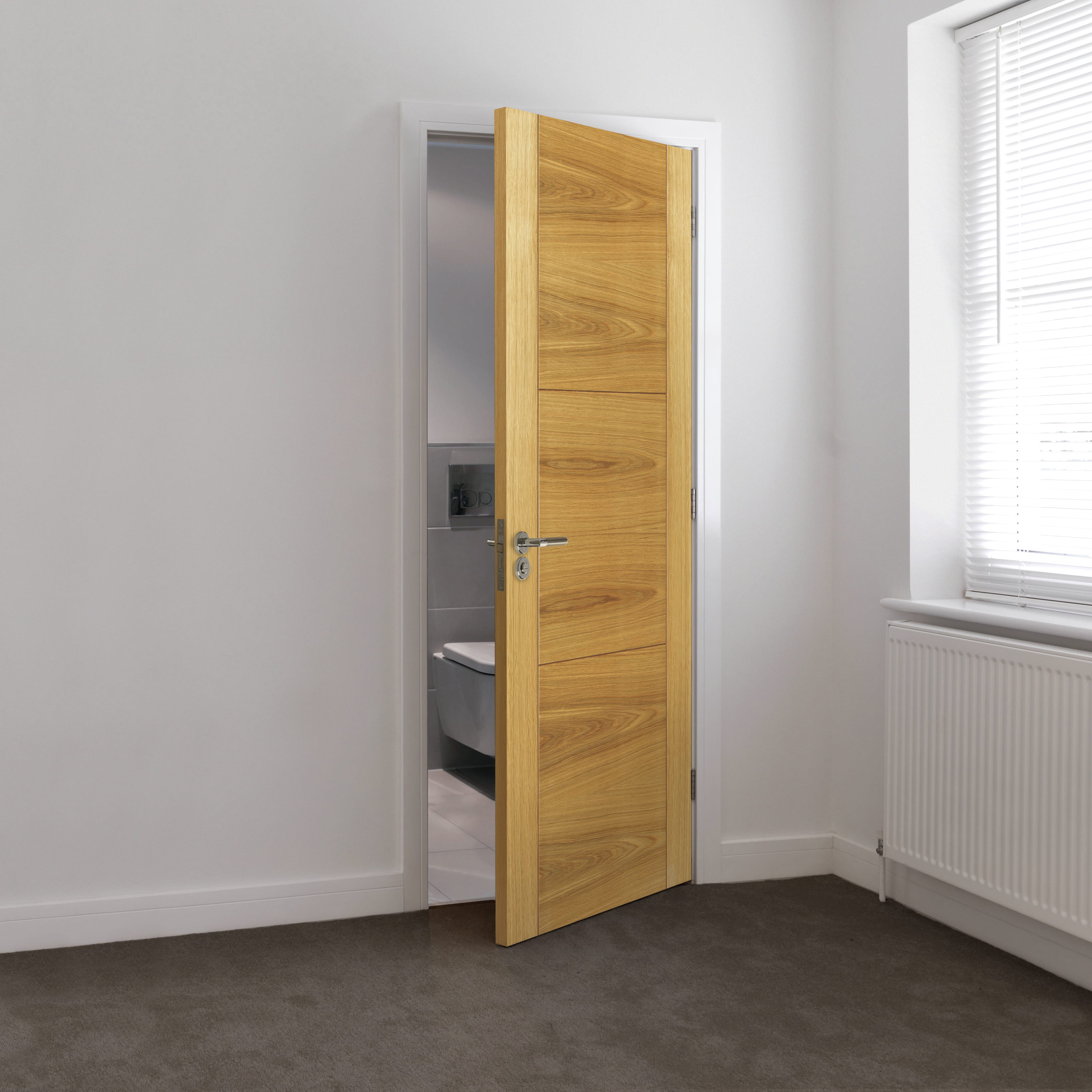 Mistral Oak - Prefinished Fire Doors At Vibrant Doors