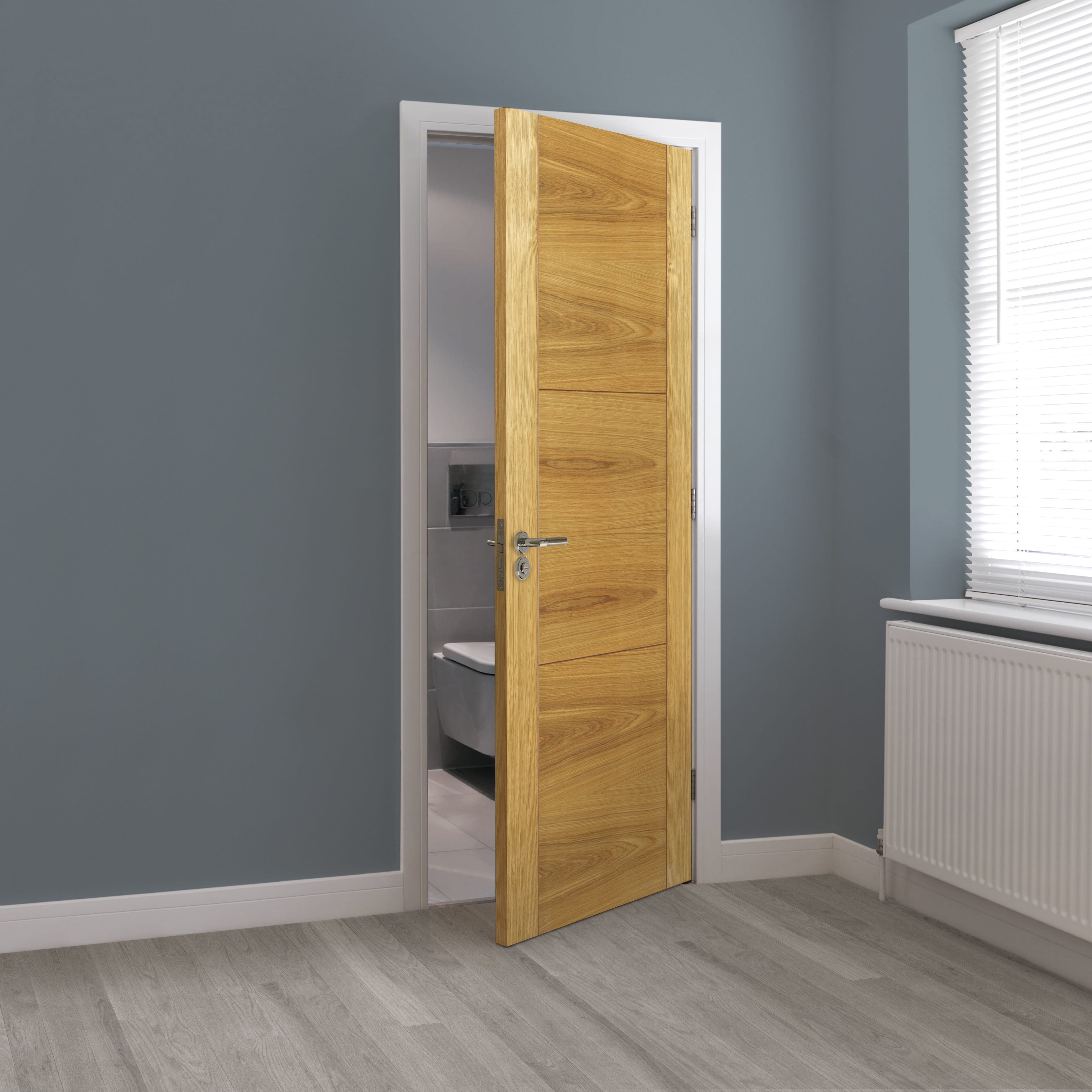 Mistral Oak - Prefinished Fire Door at Vivid Doors