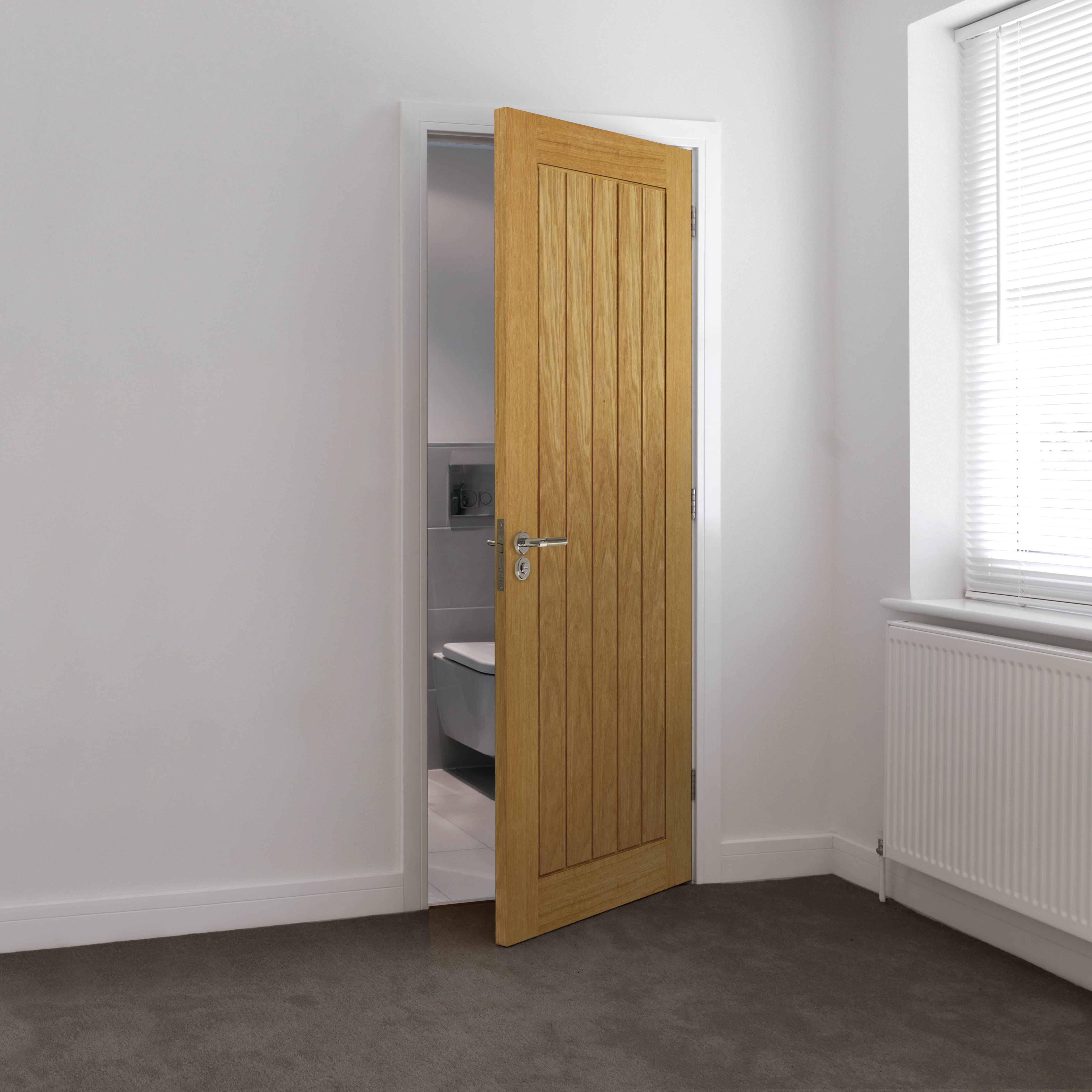 Oak Thames Fire Door at Vivid Doors