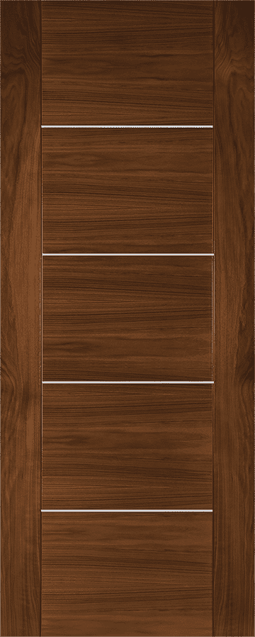 Coventry Walnut Glazed - Clear Prefinished Fire Door At Express Doors ...