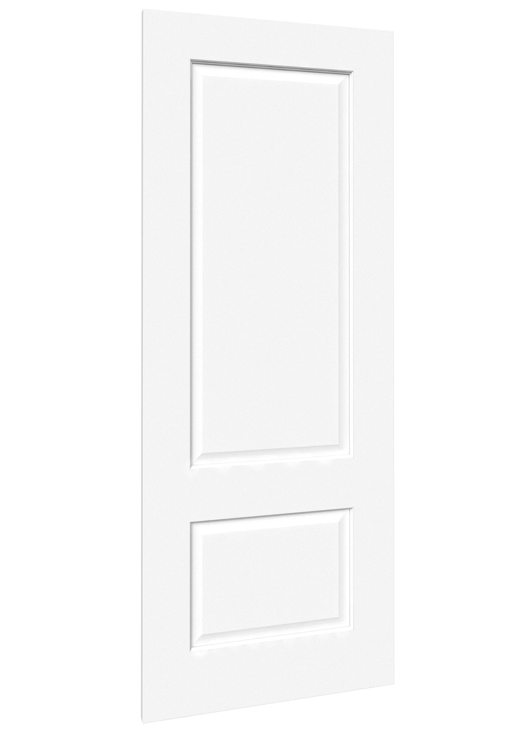 1981 x 533 x 44mm Grange 2 Panel White Internal Doors at Vibrant Doors