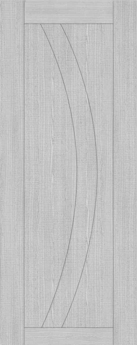 Ravello Light Grey Ash Prefinished Fire Door at Vibrant Doors