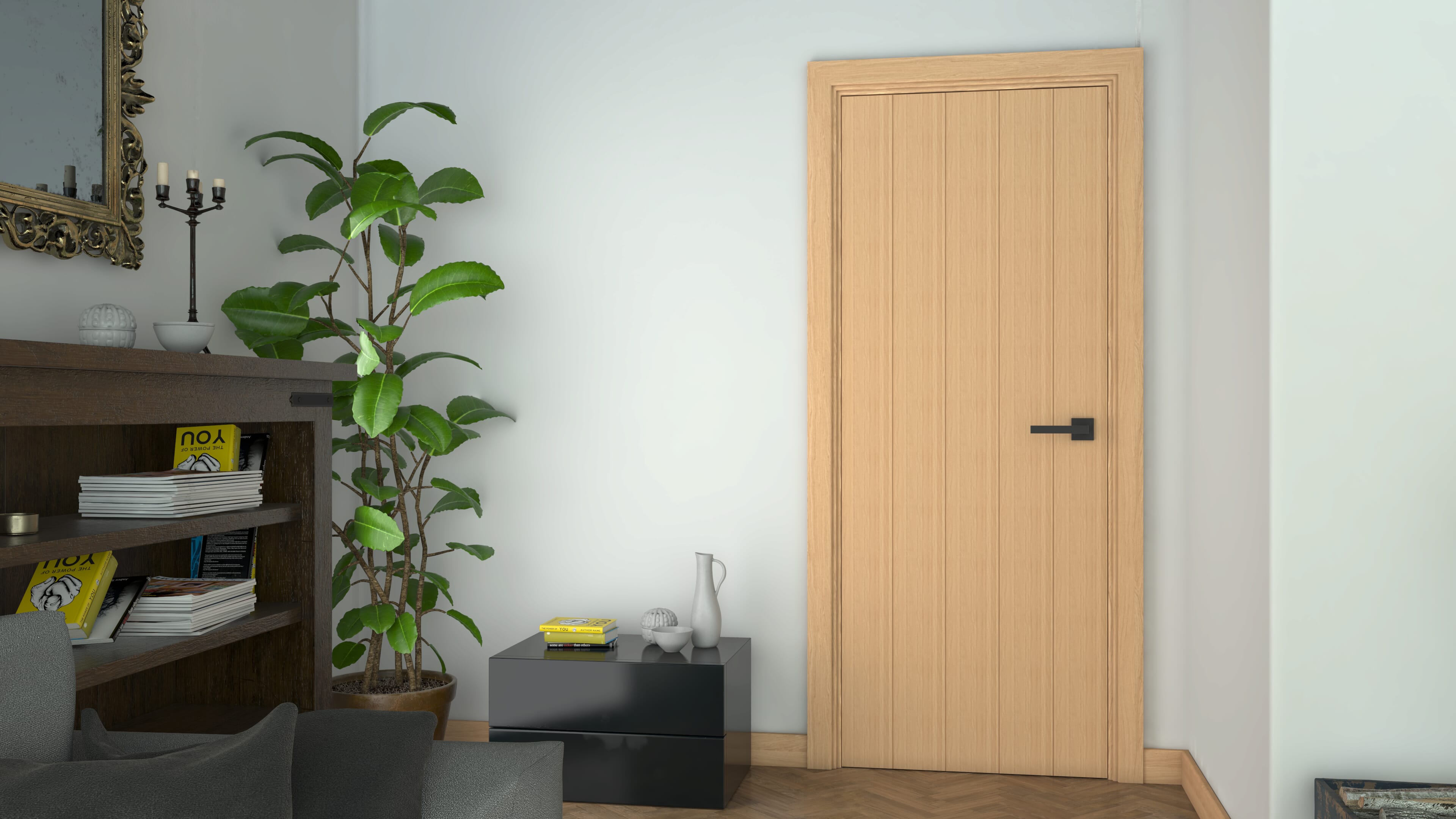 Traditional Cottage Oak Fire Door at Express Doors Direct