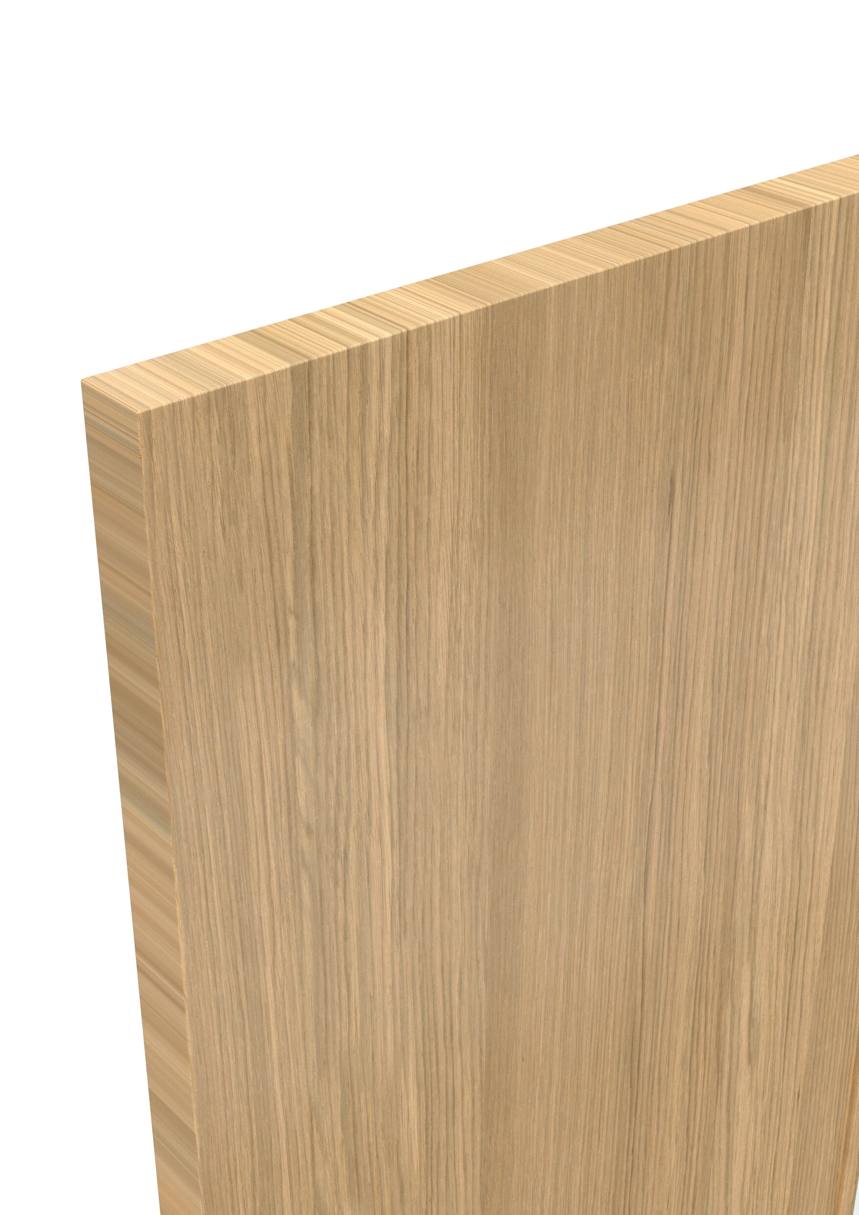 926x2040x44mm Flush Oak Prefinished Solid Core Fire Door at Vivid Doors