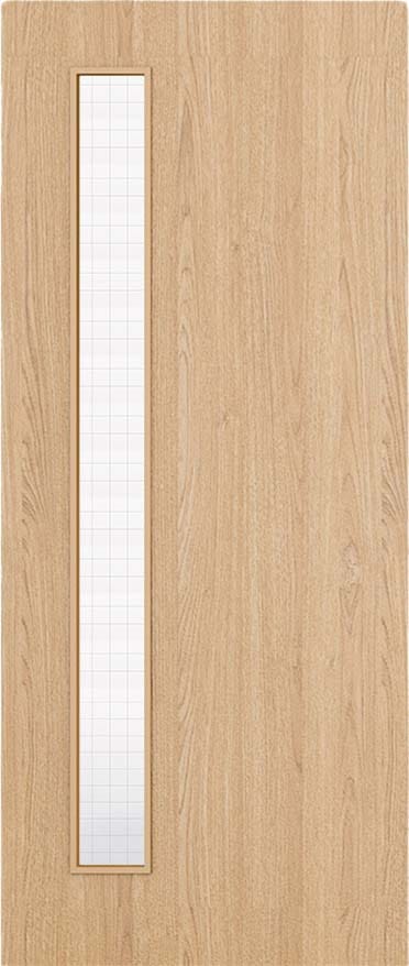 1981x610x44mm (24) Architectural Oak 06 Georgian Wired Glazed ...