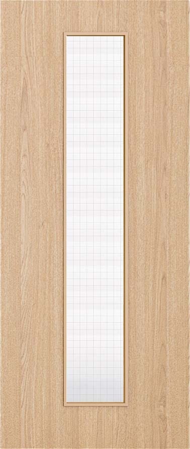 2040x926x44mm Architectural Oak 10 Georgian Wired Glazed - Prefinished ...