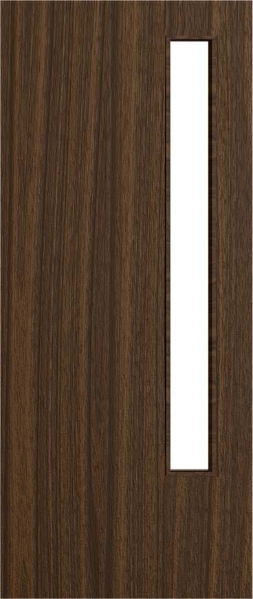 1981x838x54mm (33) Architectural Walnut 13 Clear Glazed - Prefinished ...