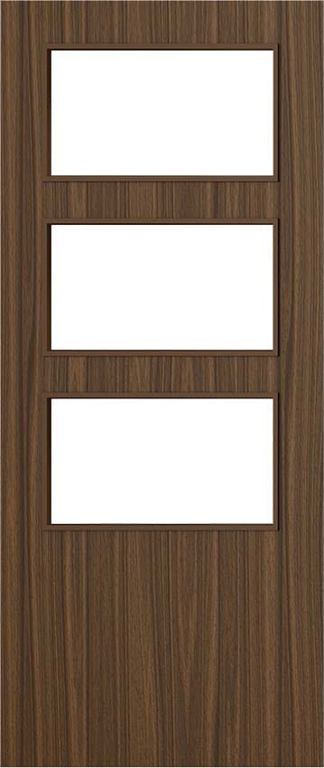 1981x610x44mm (24) Architectural Walnut 03 Frosted Glazed - Prefinished ...