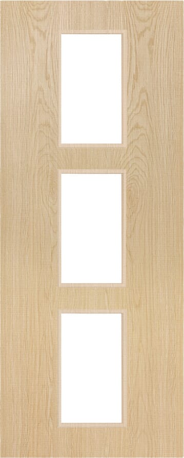 2040x726x44mm Architectural Ash 11 Frosted Glazed - Prefinished Fire ...