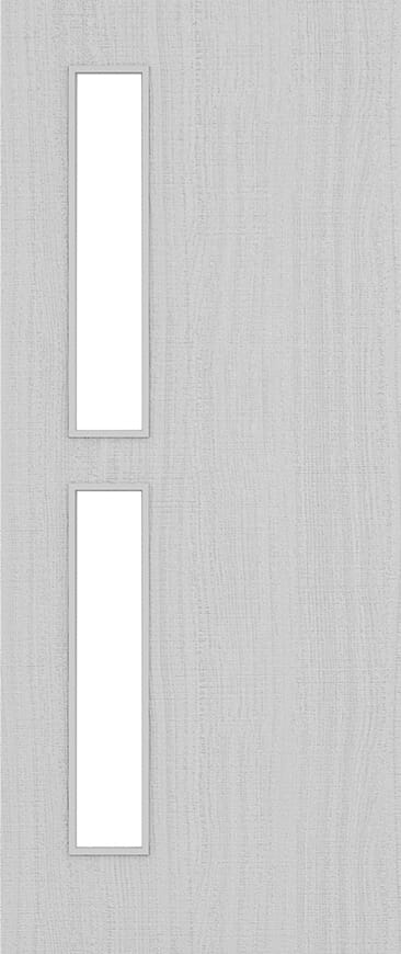 2040x726x44mm Architectural Light Grey Ash 07 Frosted Glazed ...
