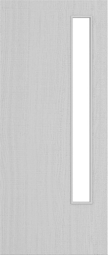 2040x926x44mm Architectural Light Grey Ash 13 Frosted Glazed ...