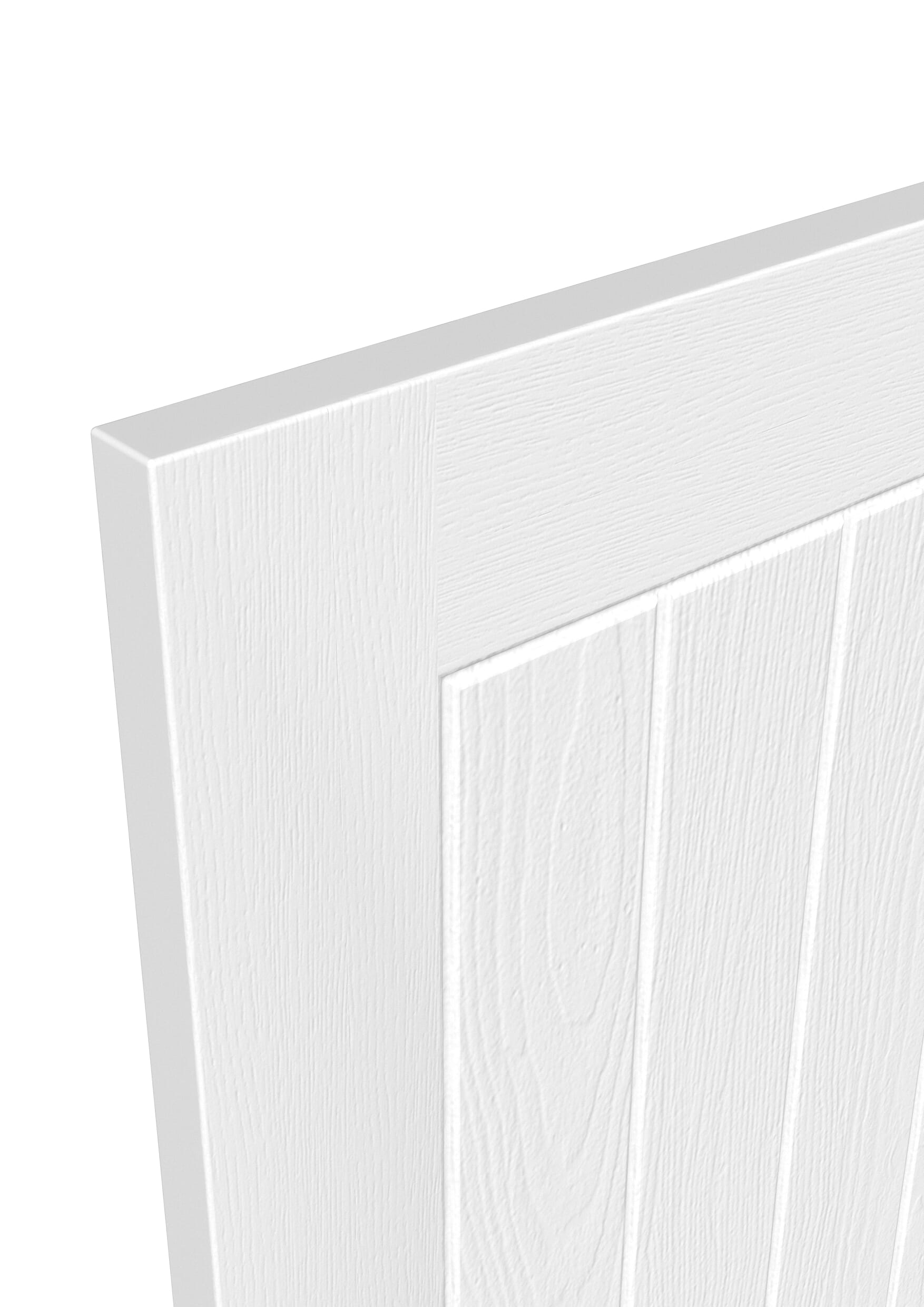 1981mm x 762mm x 44mm (30") White Grained Mexicano Fire Door at Vibrant ...