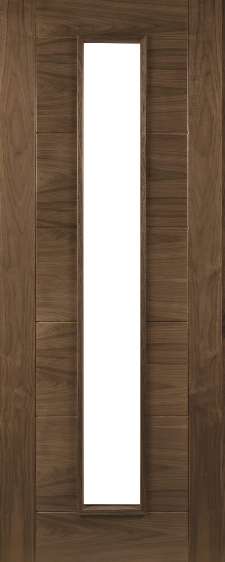 Seville Walnut 1L Prefinished FD30 Fire Door Set at Vibrant Doors