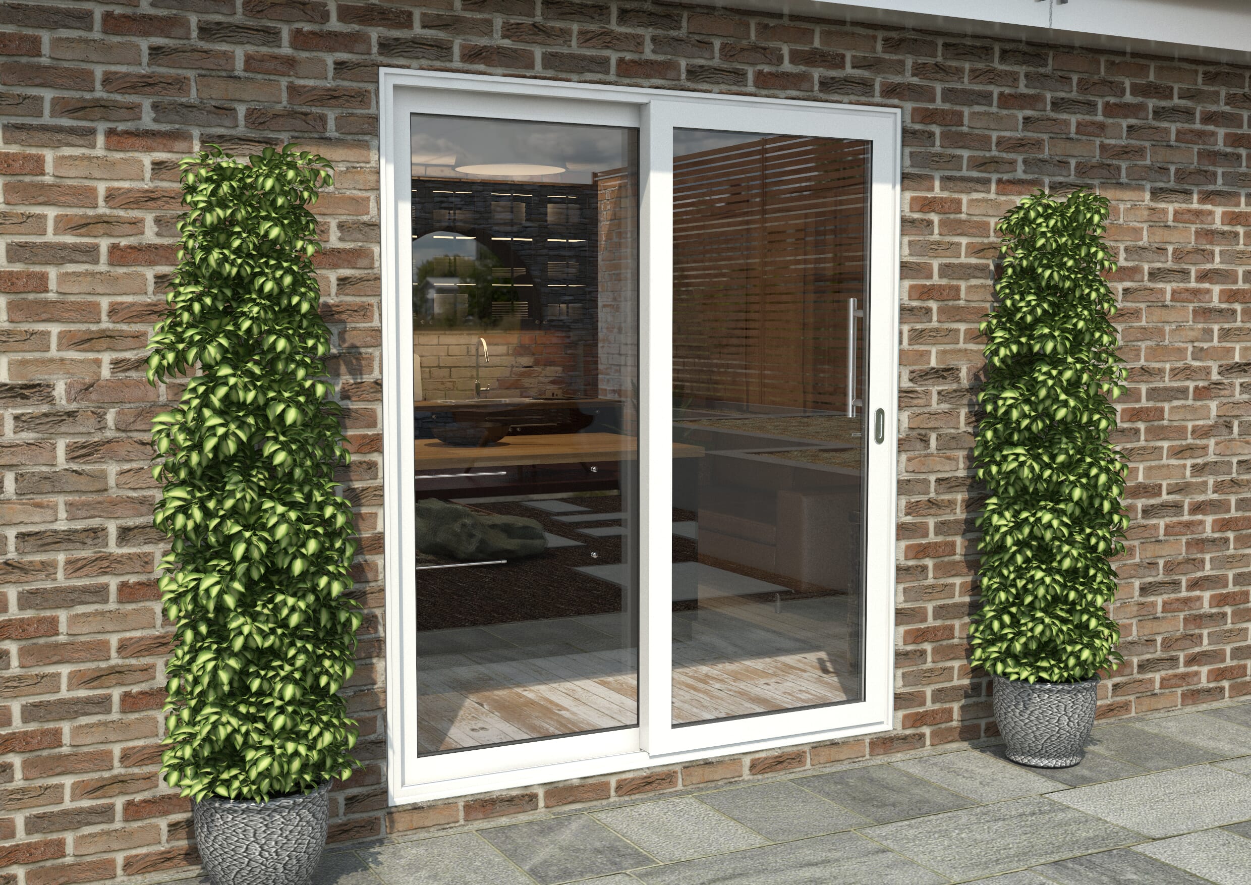 6ft Sliding Patio Doors | 1800mm Double Glazed Sliding Doors at Vibrant ...