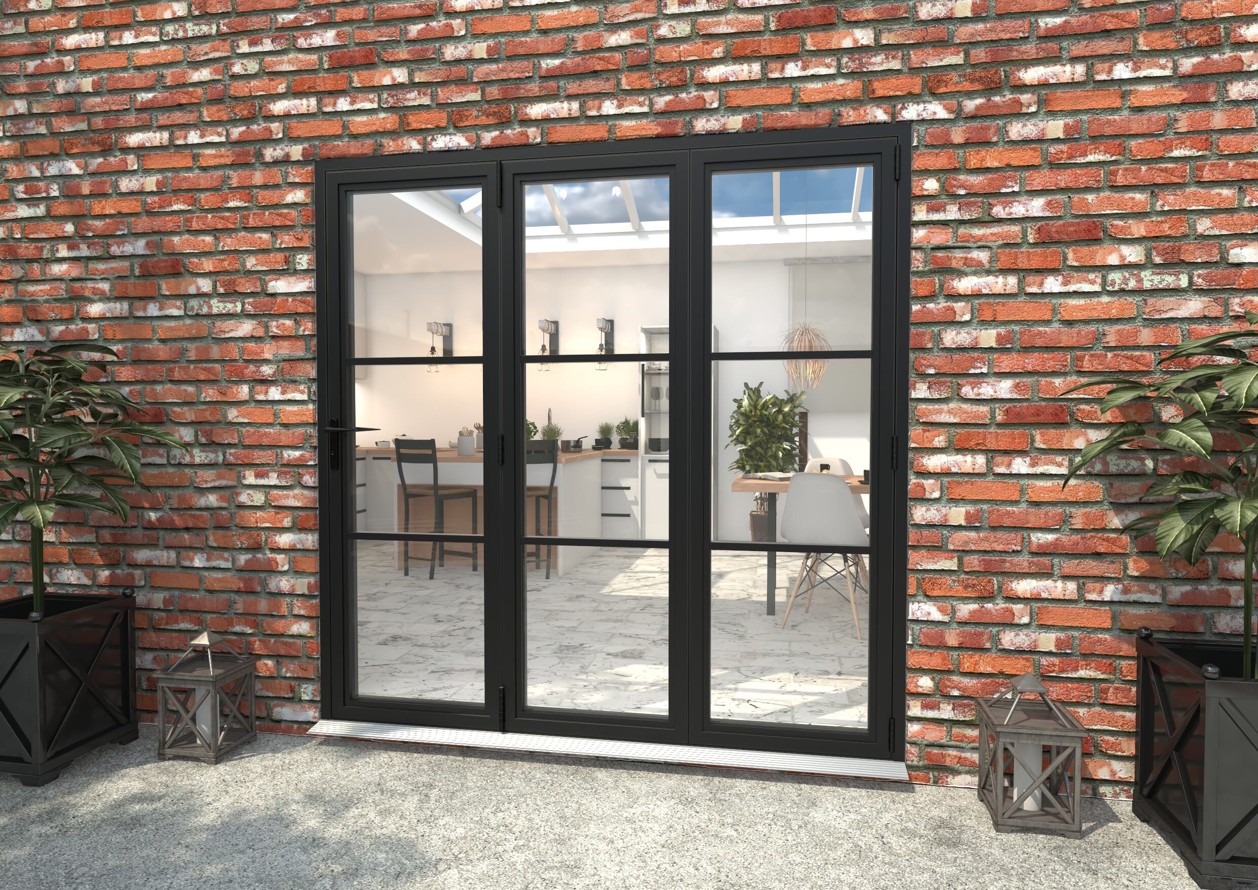 7ft Bifold Doors | 2100mm Bifold Doors | Vivid Doors
