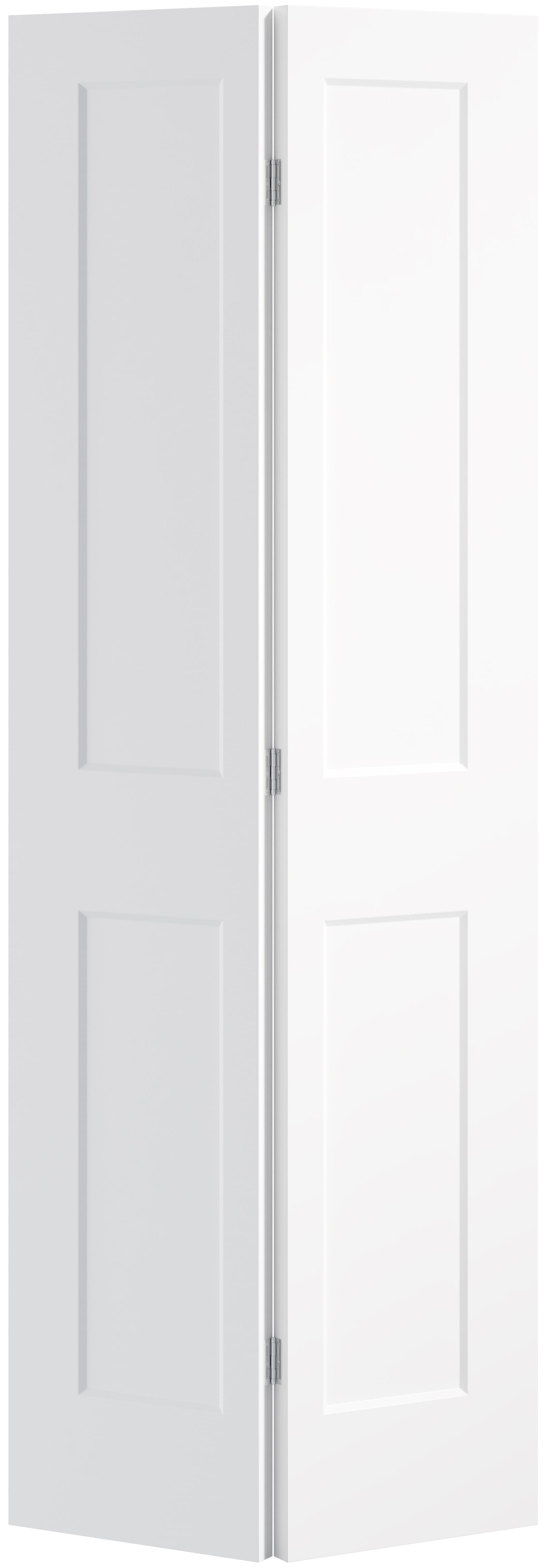 686x1981x35mm (27") Ashford Smooth White Primed Bi-fold Moulded Doors ...