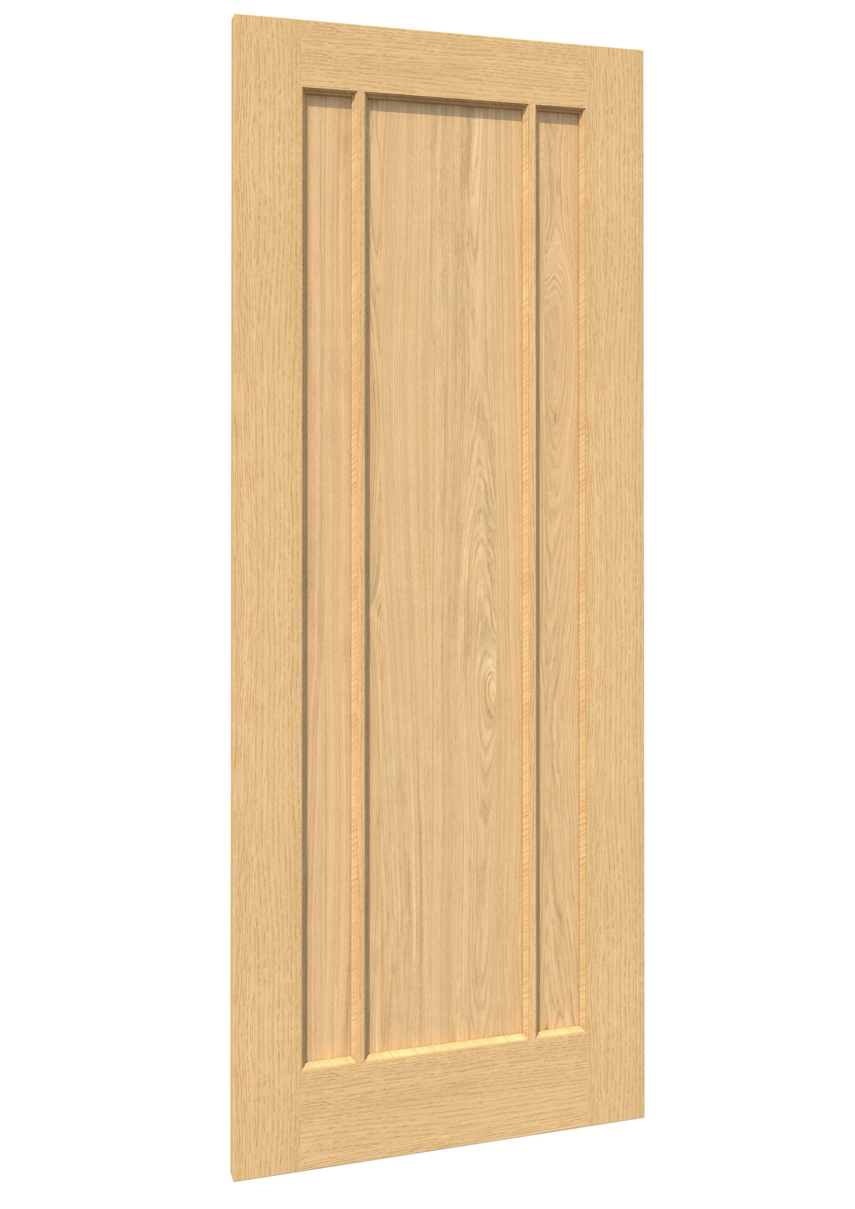 Worcester Oak 3 Panel Internal Door At Green And Taylor