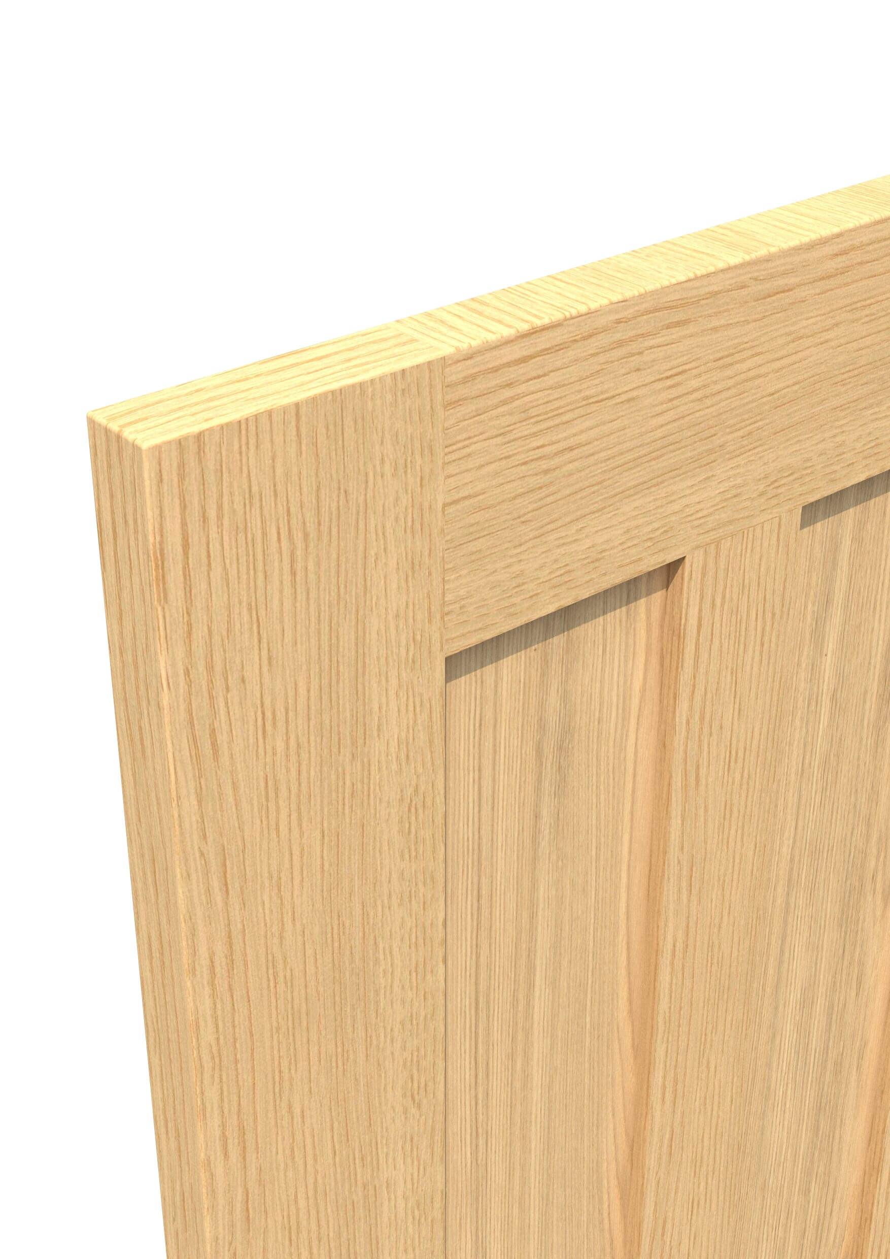 Aston Oak 3 Panel Internal Door At Green And Taylor