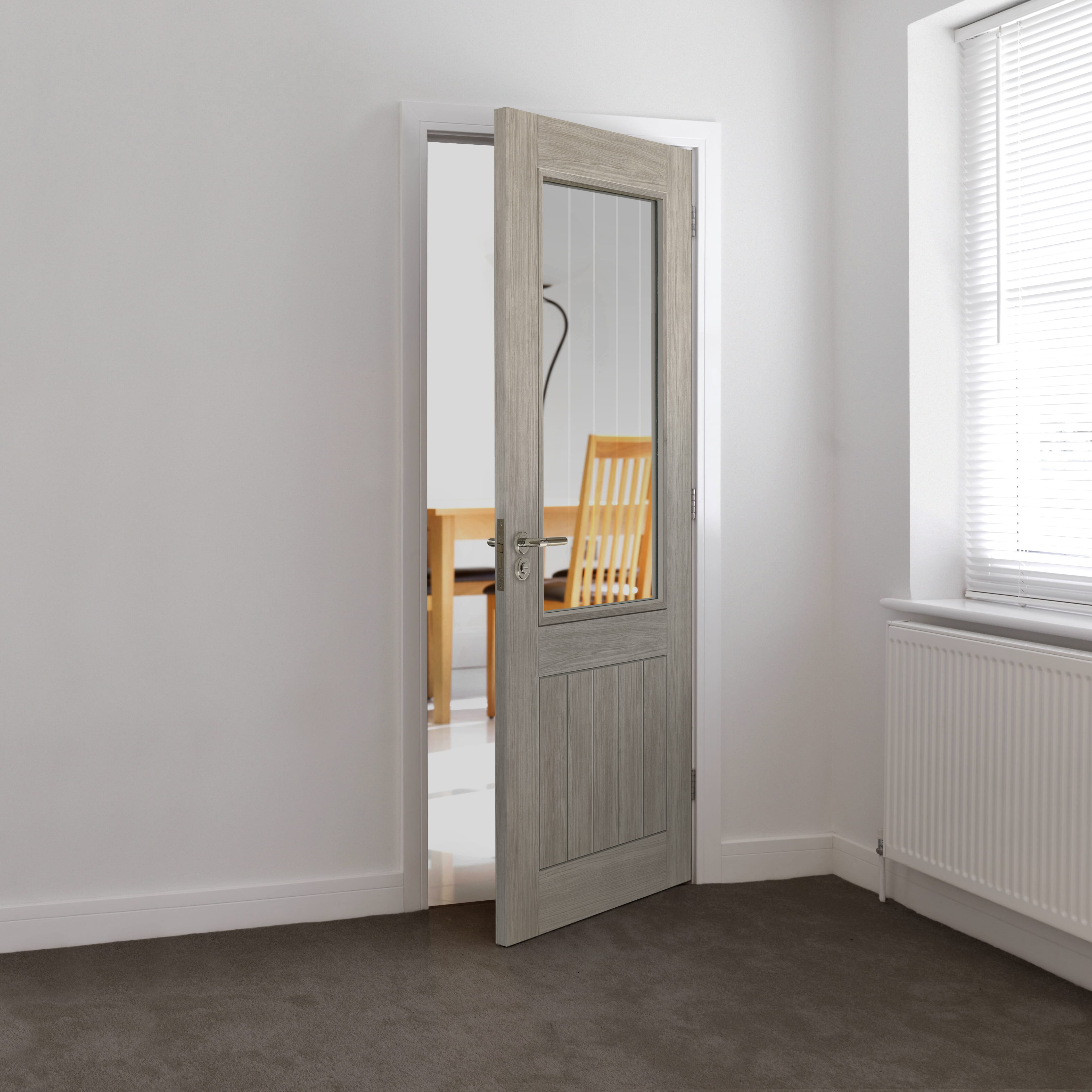 Colorado Glazed Laminate Internal Doors