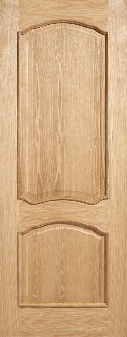 762x1981x35mm (30") Louis Oak RM2S Internal Doors by LPD at Vibrant Doors