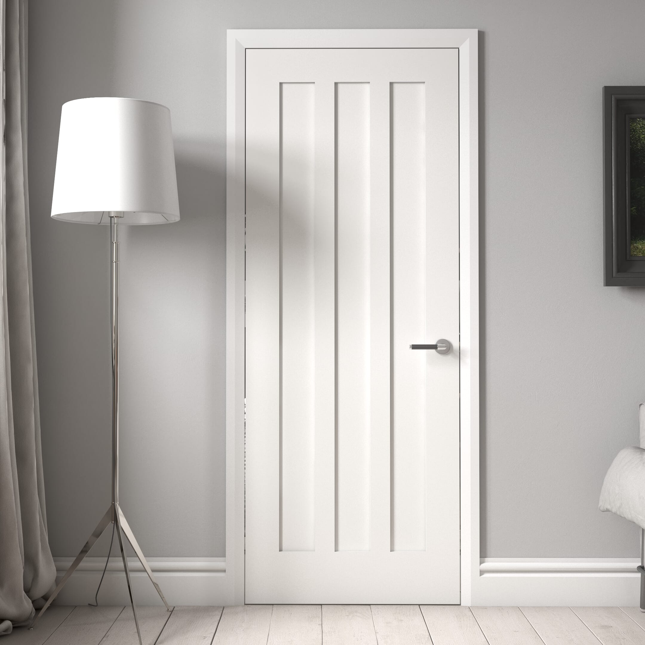 Aston White Internal Doors at Vibrant Doors