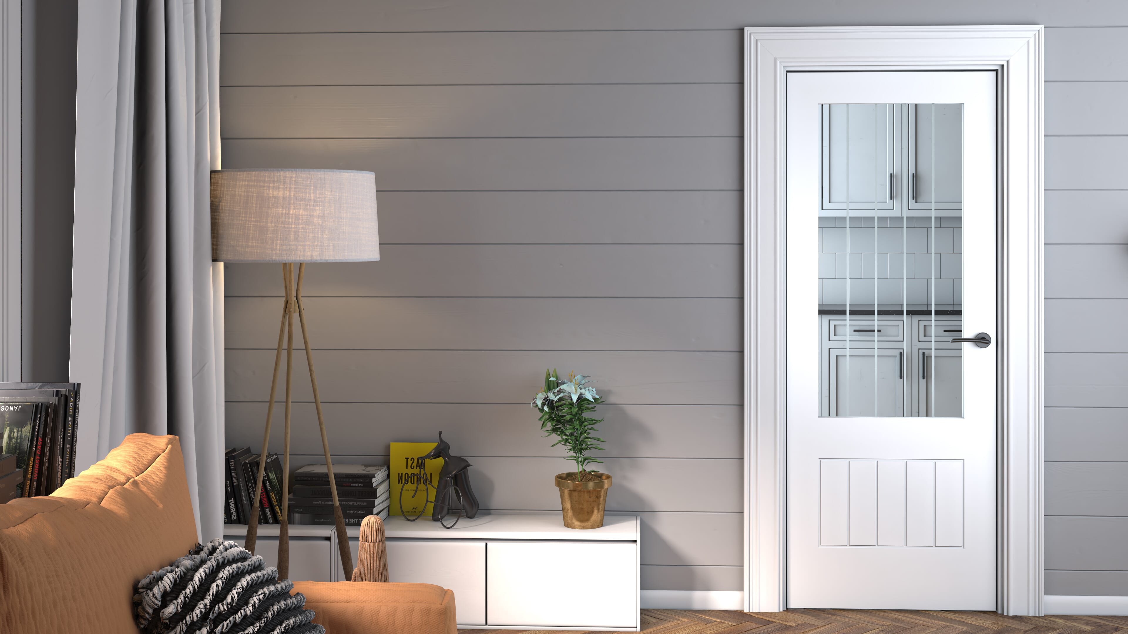 1981 X 762 X 35mm Suffolk White Prefinished 2xg Internal Doors At Climadoor