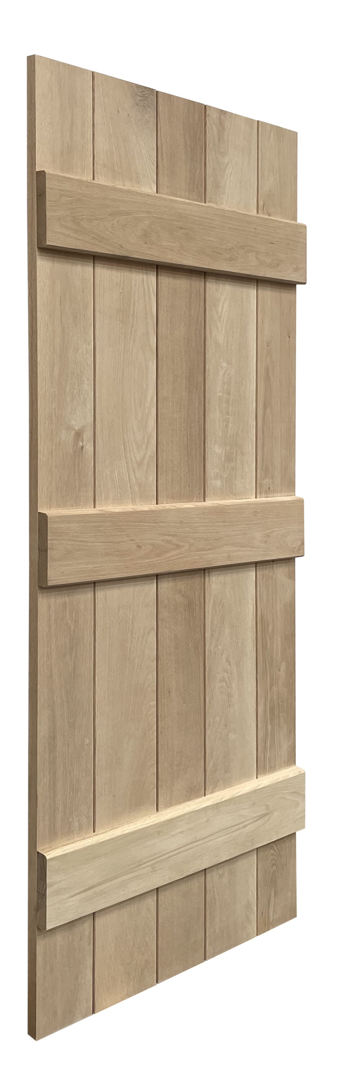 838x1981x40mm (33") Rustic Oak Triple Ledged Internal Doors at Express ...