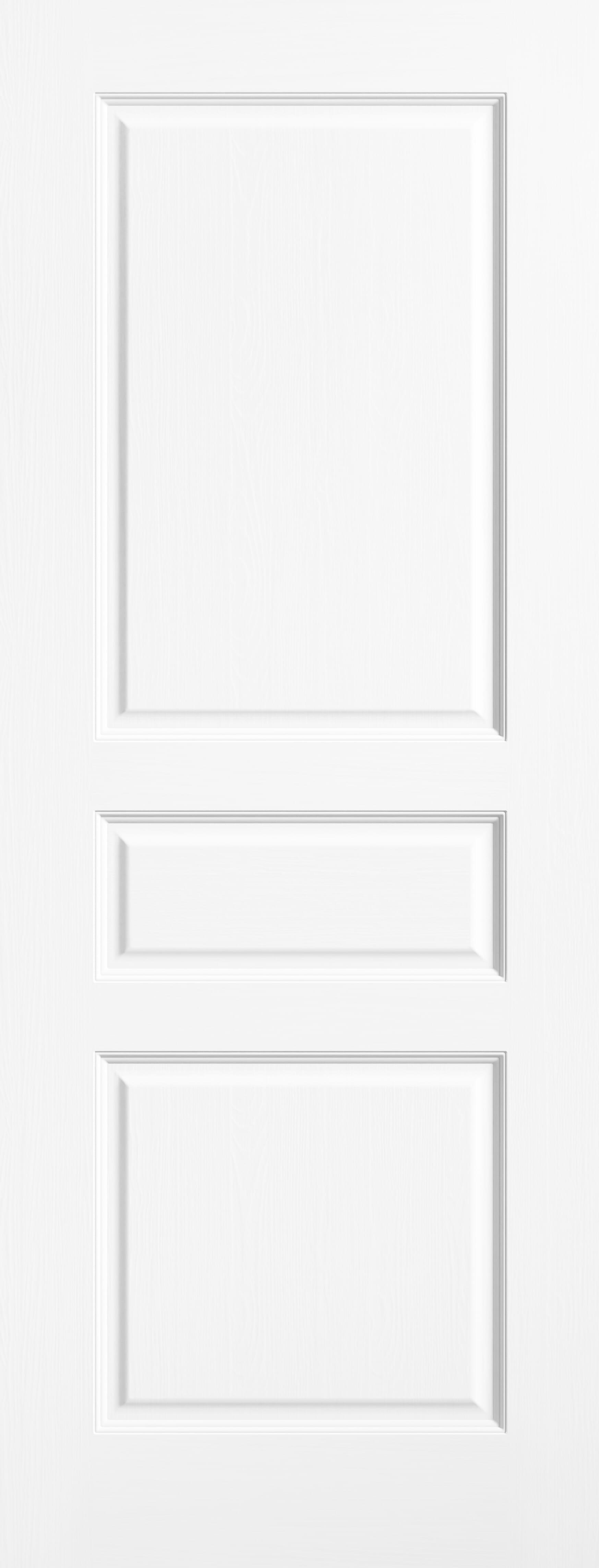 White 3 Panel Textured Internal Doors at Express Doors Direct