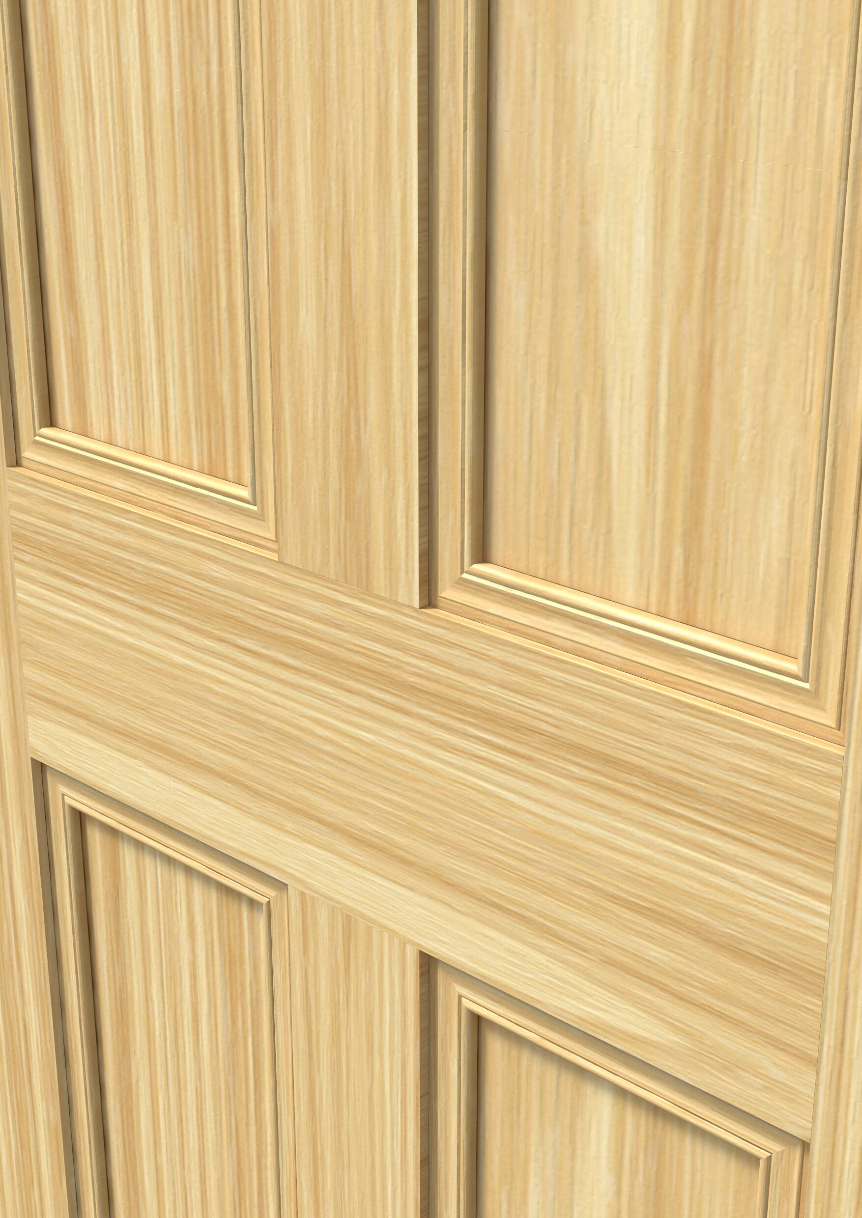 838x1981x44mm (33") Islington Clear Pine 4 Panel Internal Doors at ...