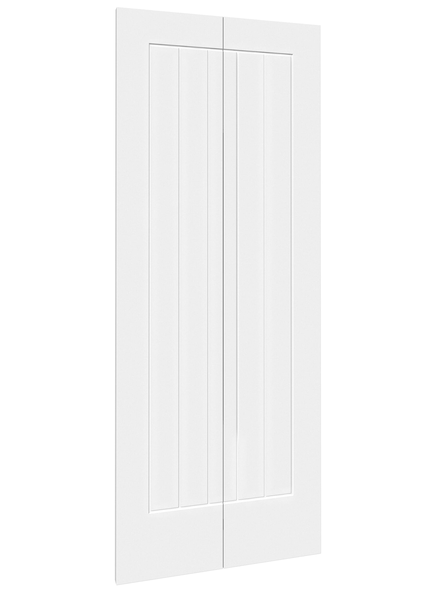 762x1981x35mm (30") White Suffolk Prefinished Bi-fold Doors at Vibrant ...