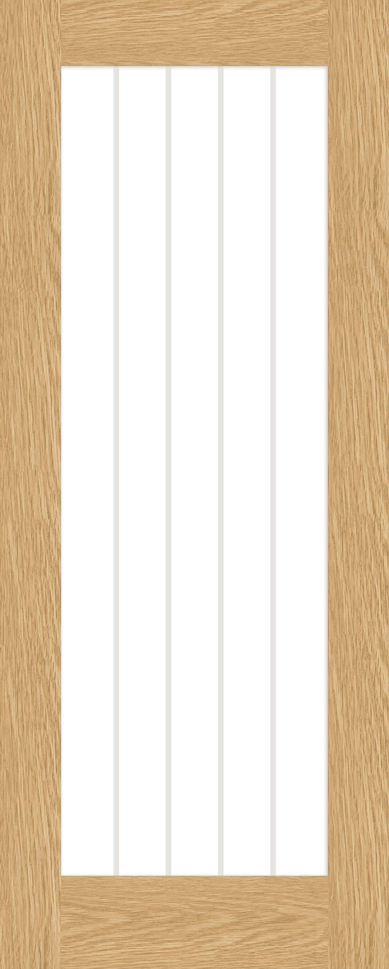 610x1981x35mm (24") Farley Oak Pattern 10 Glazed - Prefinished Internal ...