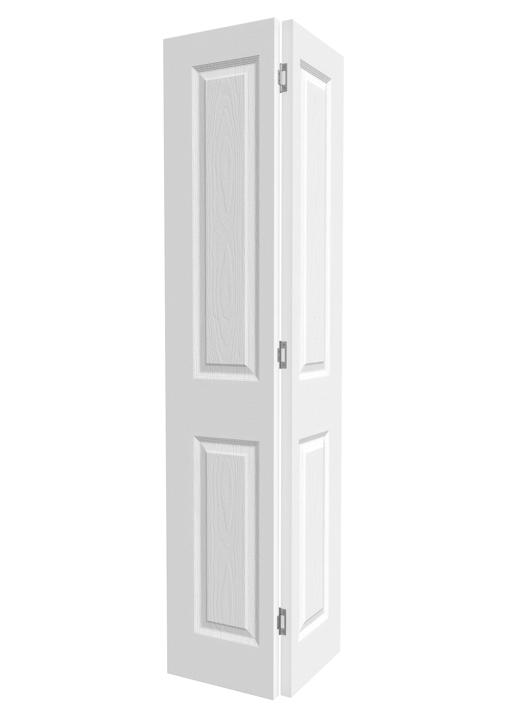 1981mm x 914mm x 35mm (36") White Grained 4 Panel Bi-fold Doors at ...