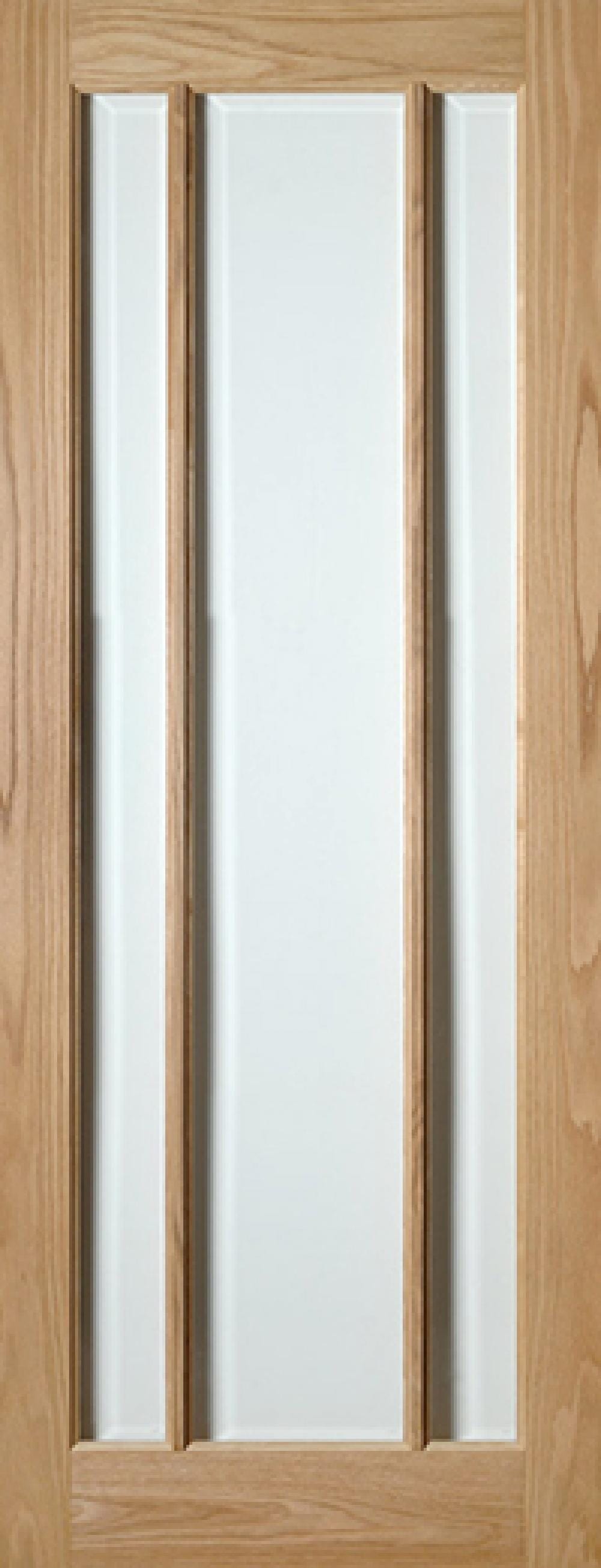 2040 X 726 X 40mm Norwich Glazed Oak Internal Door (35norwgunx726) At ...